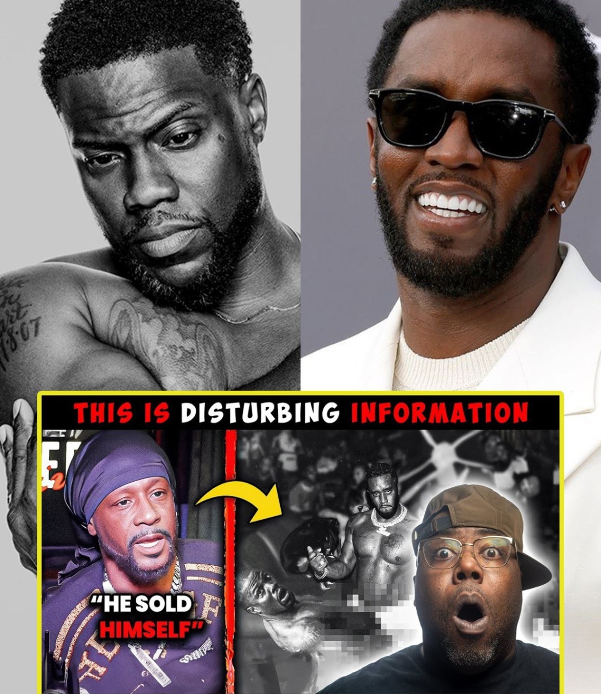 (VIDEO) Katt Williams BLASTS Kevin Hart For Giving HIMSELF to Diddy! - News