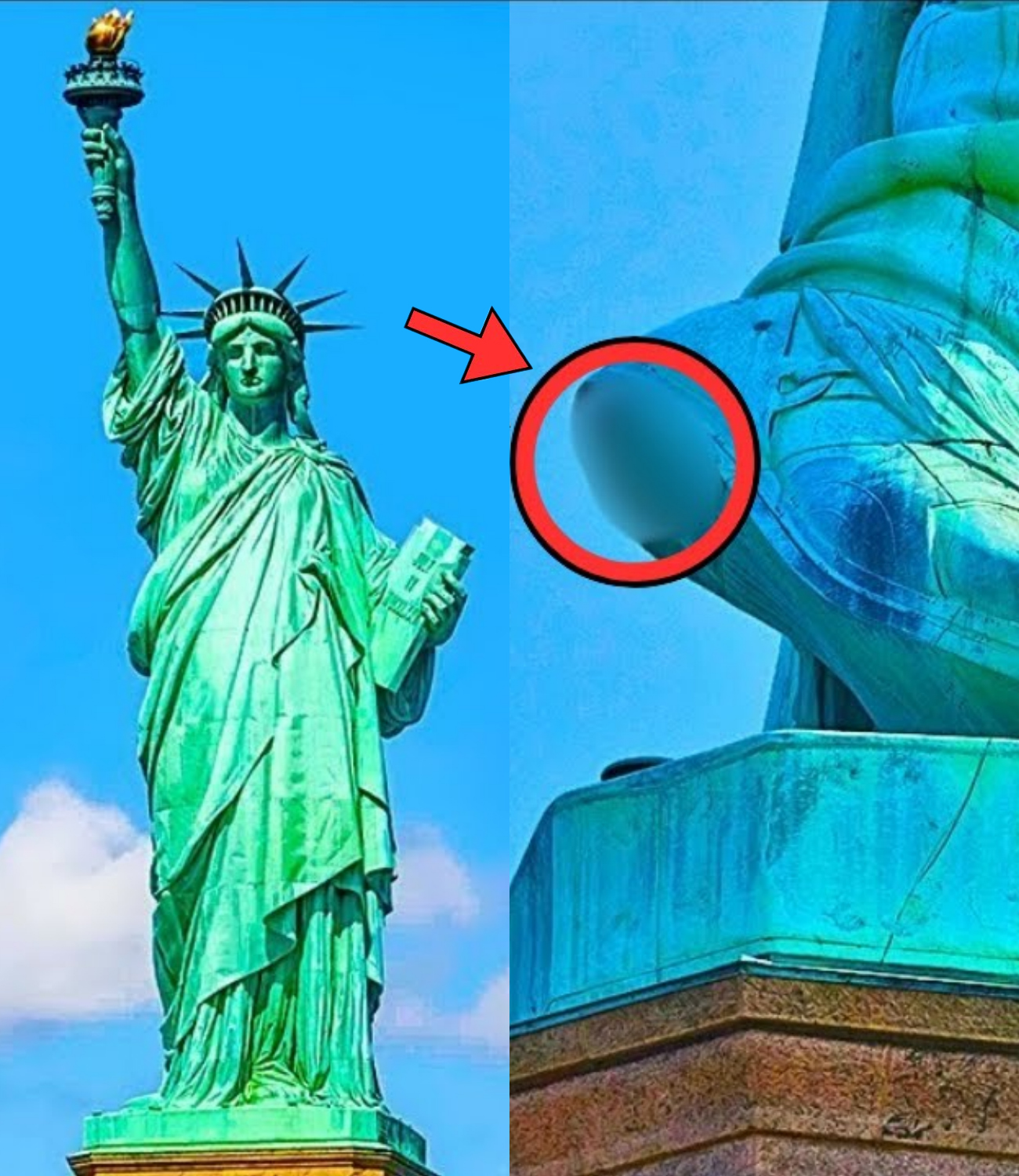 OMG! Archaeologist Discovered Secret Message On Lady Liberty's Foot No ...