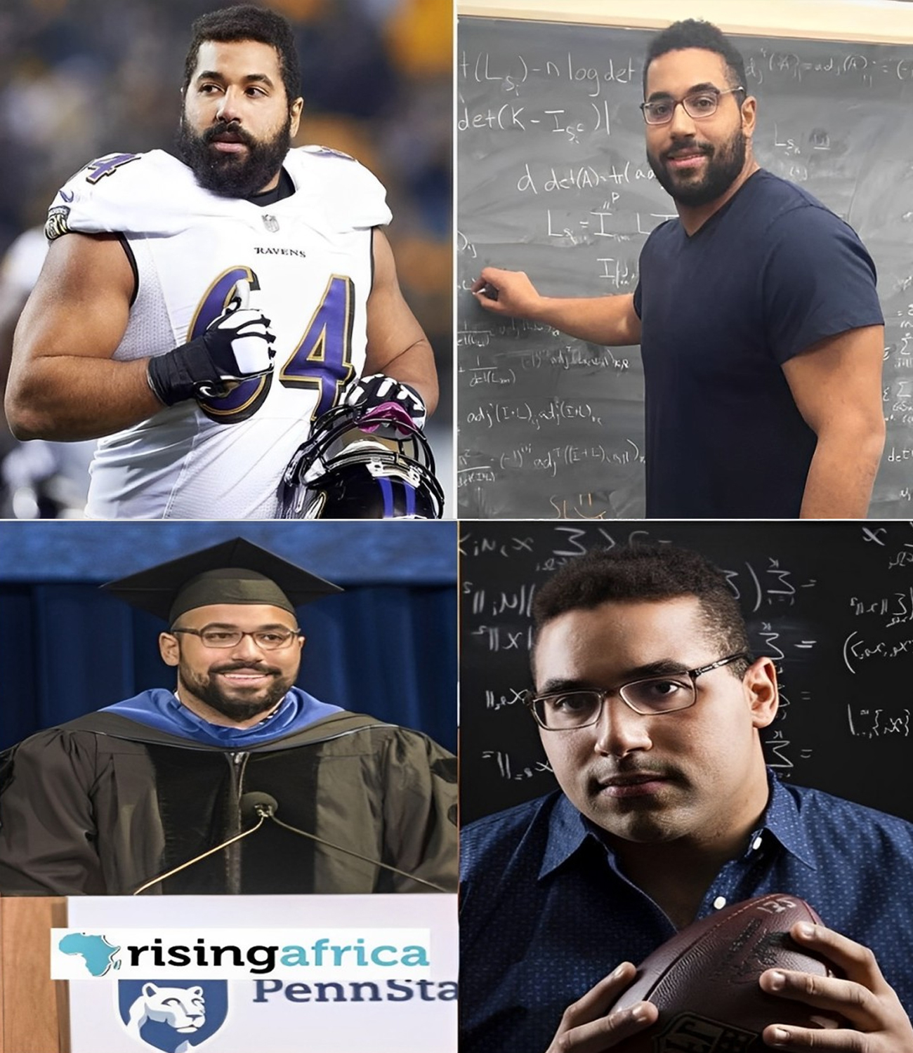 Ex-Baltimore Ravens NFL Player Transforms into Math Professor at MIT - News