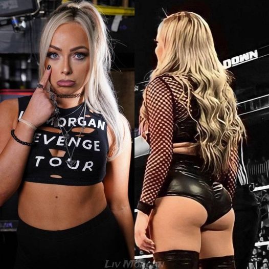 Female superstar sends a one-word message to Liv Morgan after she is spotted with a purple ...