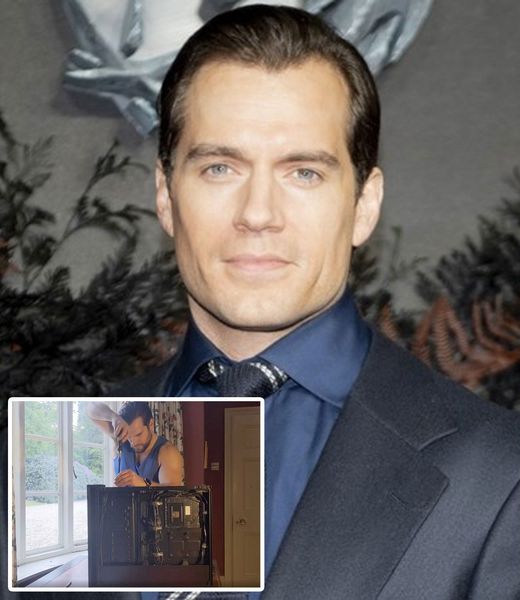 In the trap of a nerd’s ultimate desire, Henry Cavill recorded himself ...