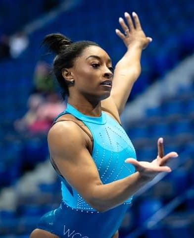 Simone Biles dominates at the Core Hydration Classic in 2024 season ...