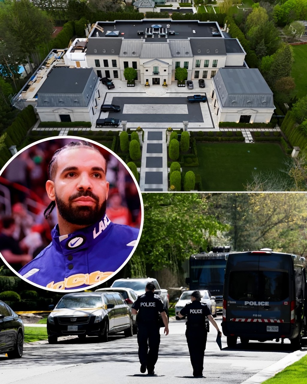 Intruder tries to break into Drake’s house before being tackled a day ...