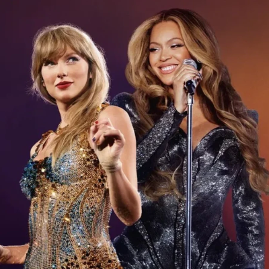 Taylor Swift and Beyoncé Knowles - two pop queens, spaced their album ...