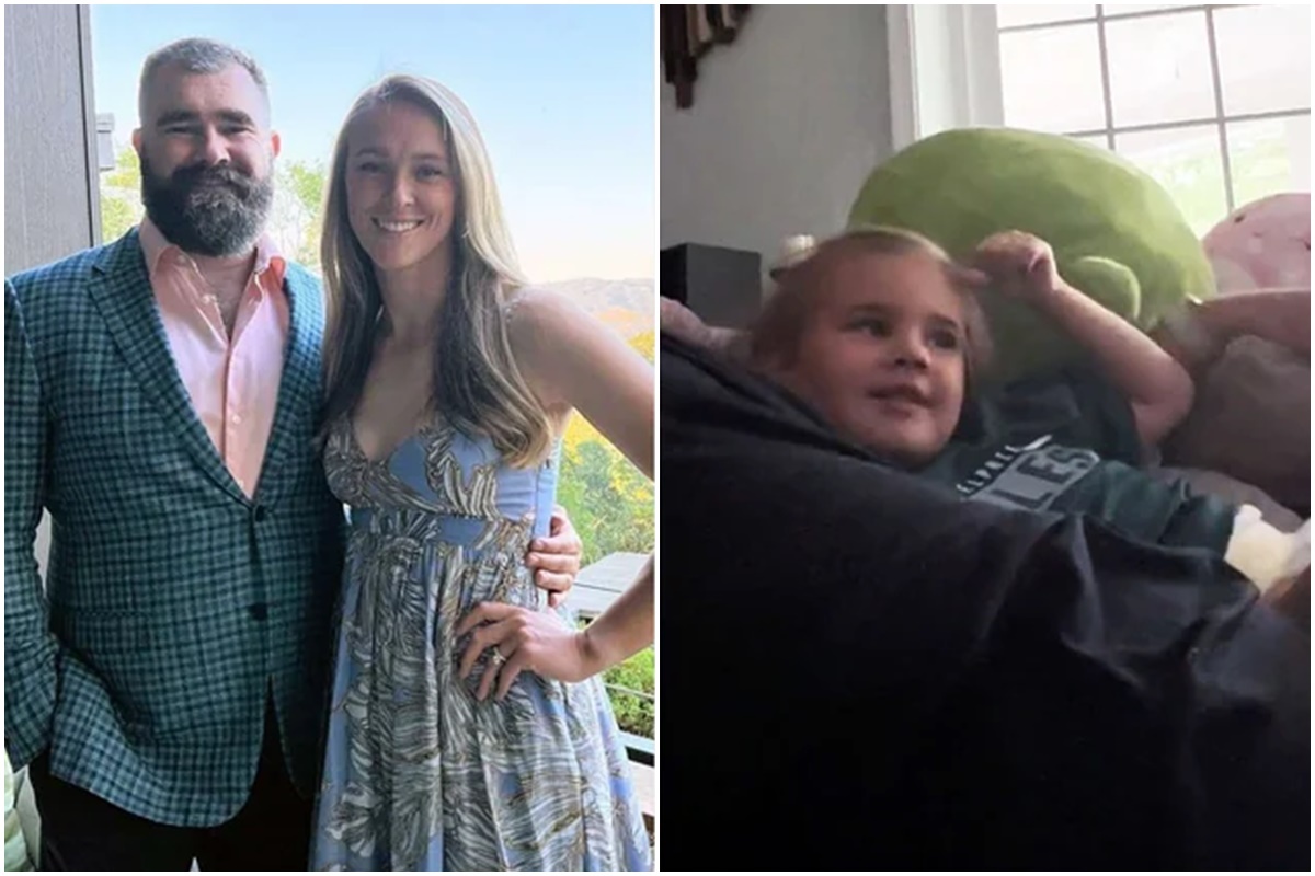 Jason Kelce’s wife goes viral with ‘Swiftie’ daughter - News