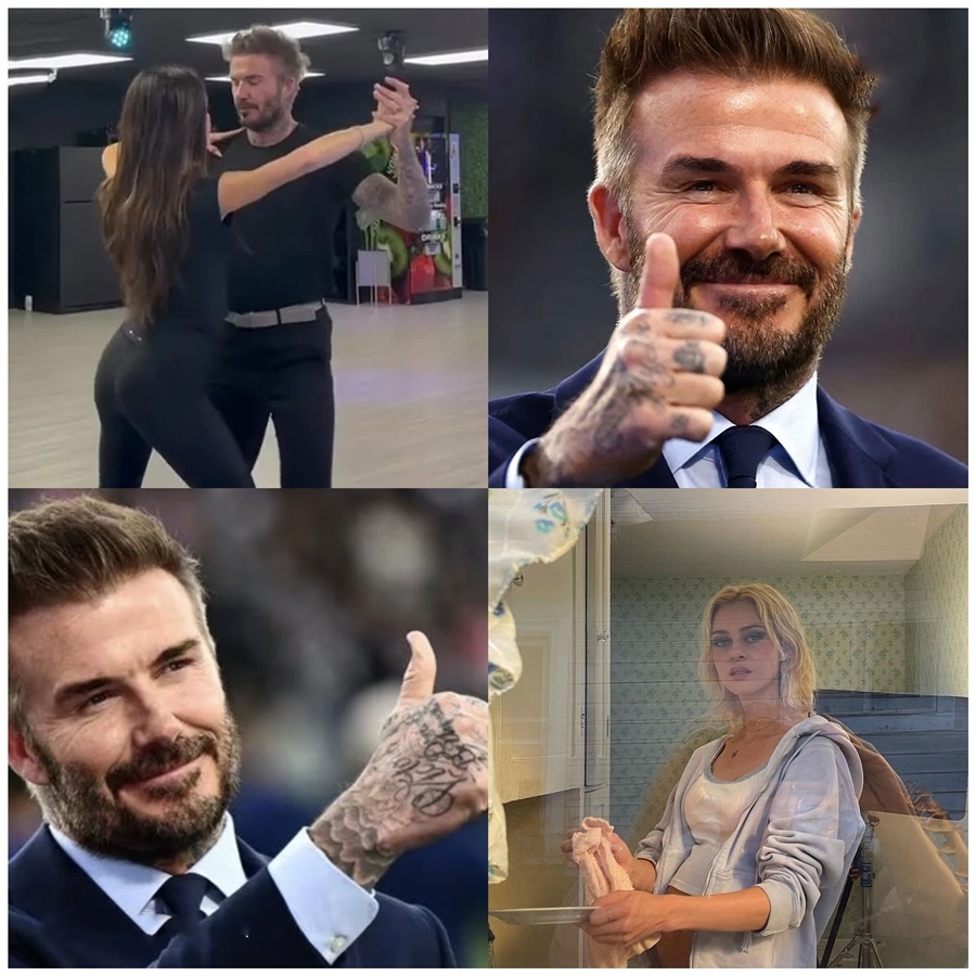The Beckham family dances happily in the penthouse at Inter Miami, celebrating Nicola’s ...