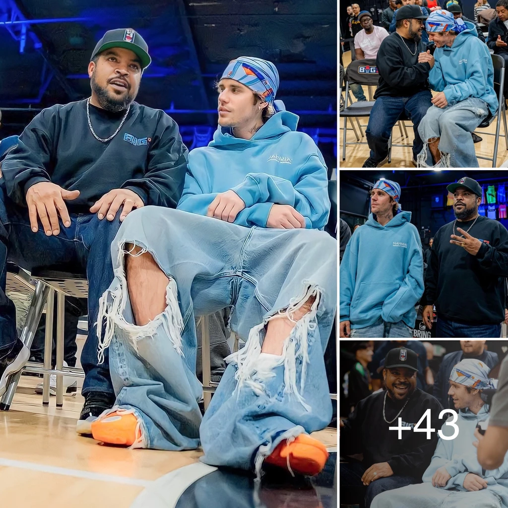 Ice Cube and Justin Bieber made an unexpected appearance at a ...