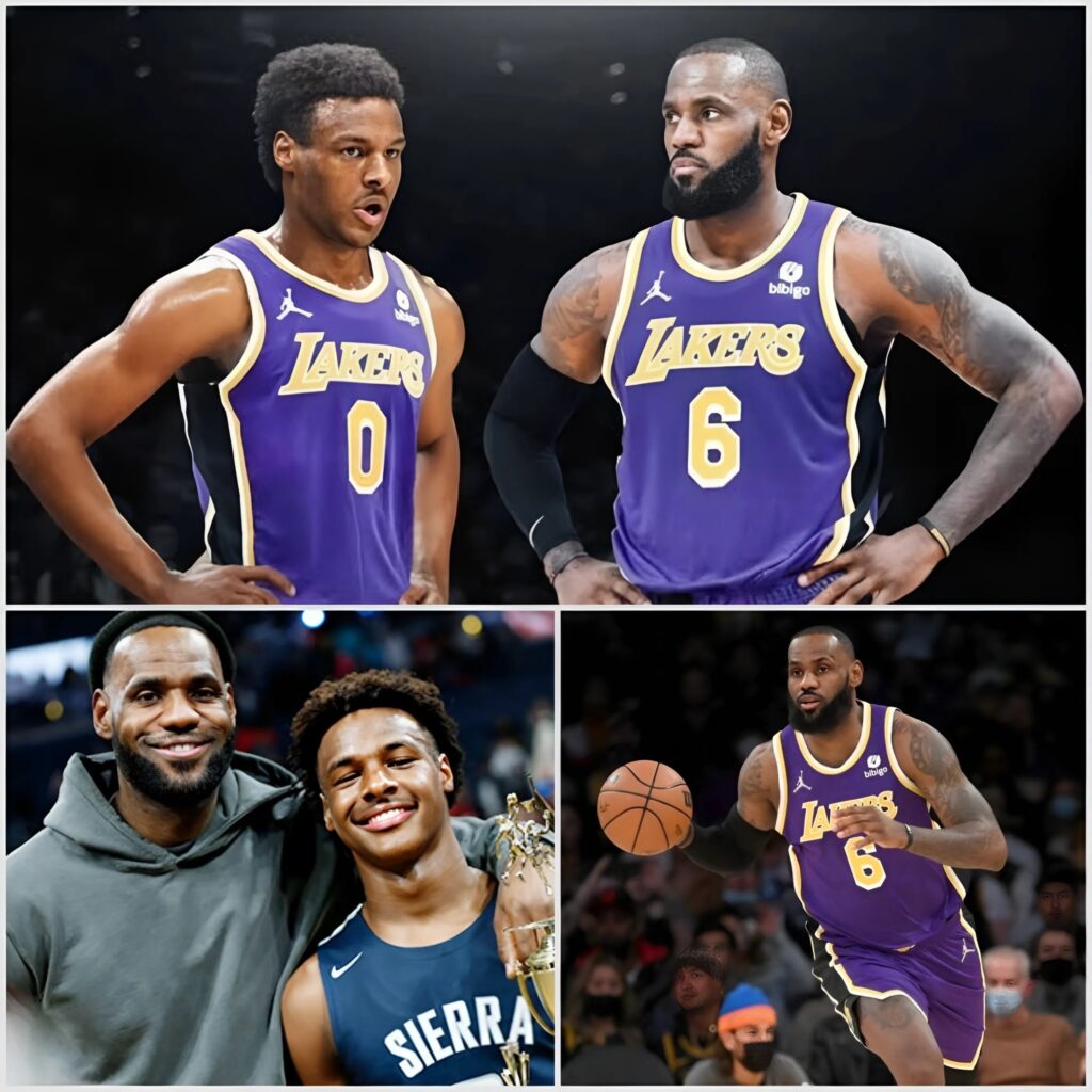 The Prospect of LeBron James and His Father Playing Together for the ...