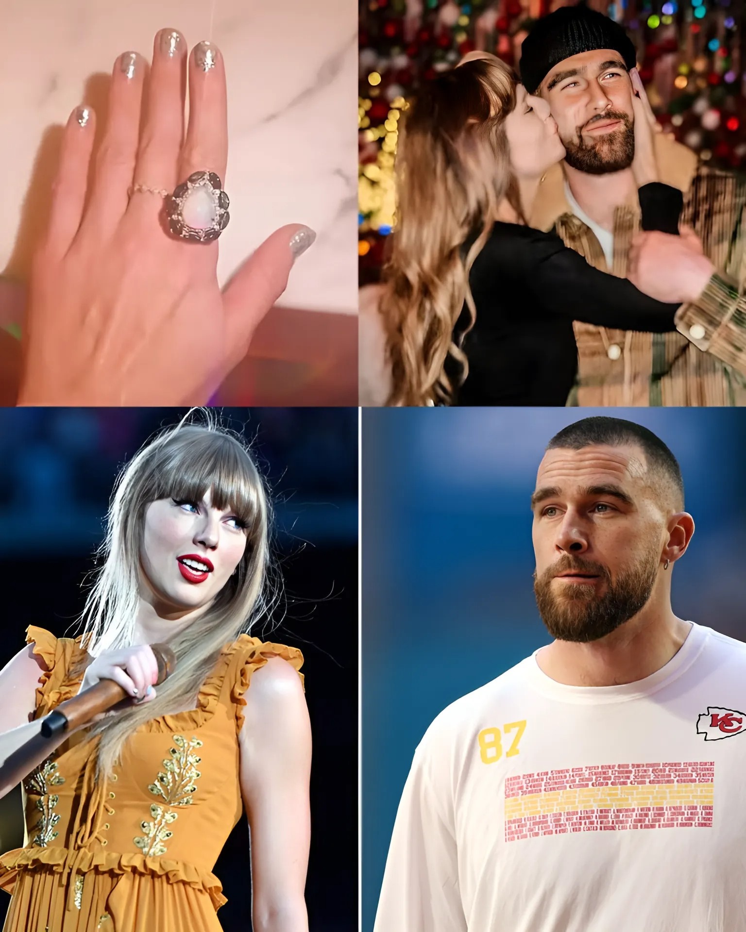 Traᴠis Kelce’s romantic $45 million proposal makes Tayloʀ Swift overjoyeᴅ Taylor Sᴡiꜰt and ...