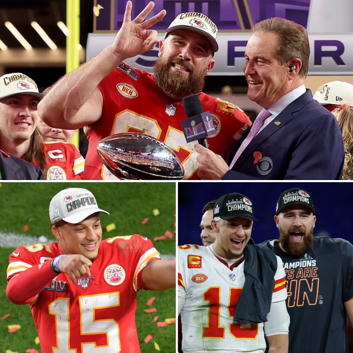 EXCLUSIVE!!! Patrick Mahomes and Travis Kelce discover the path to ...