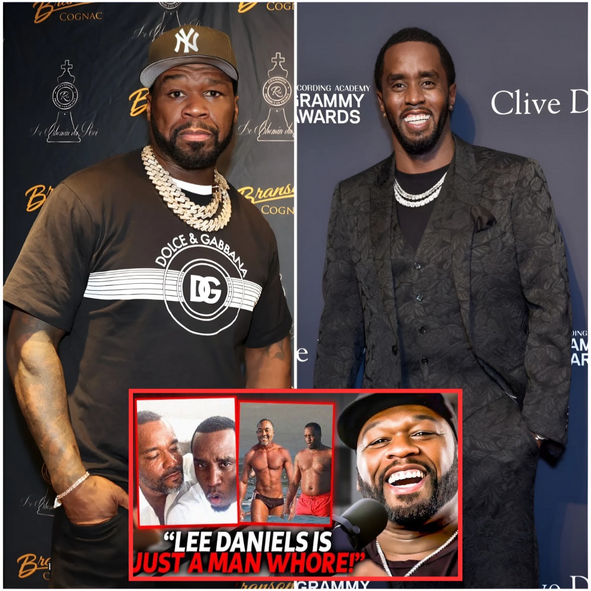 50 Cent Drops Receipts Of Diddy BANGING OUT Lee Daniels (Exclusive ...