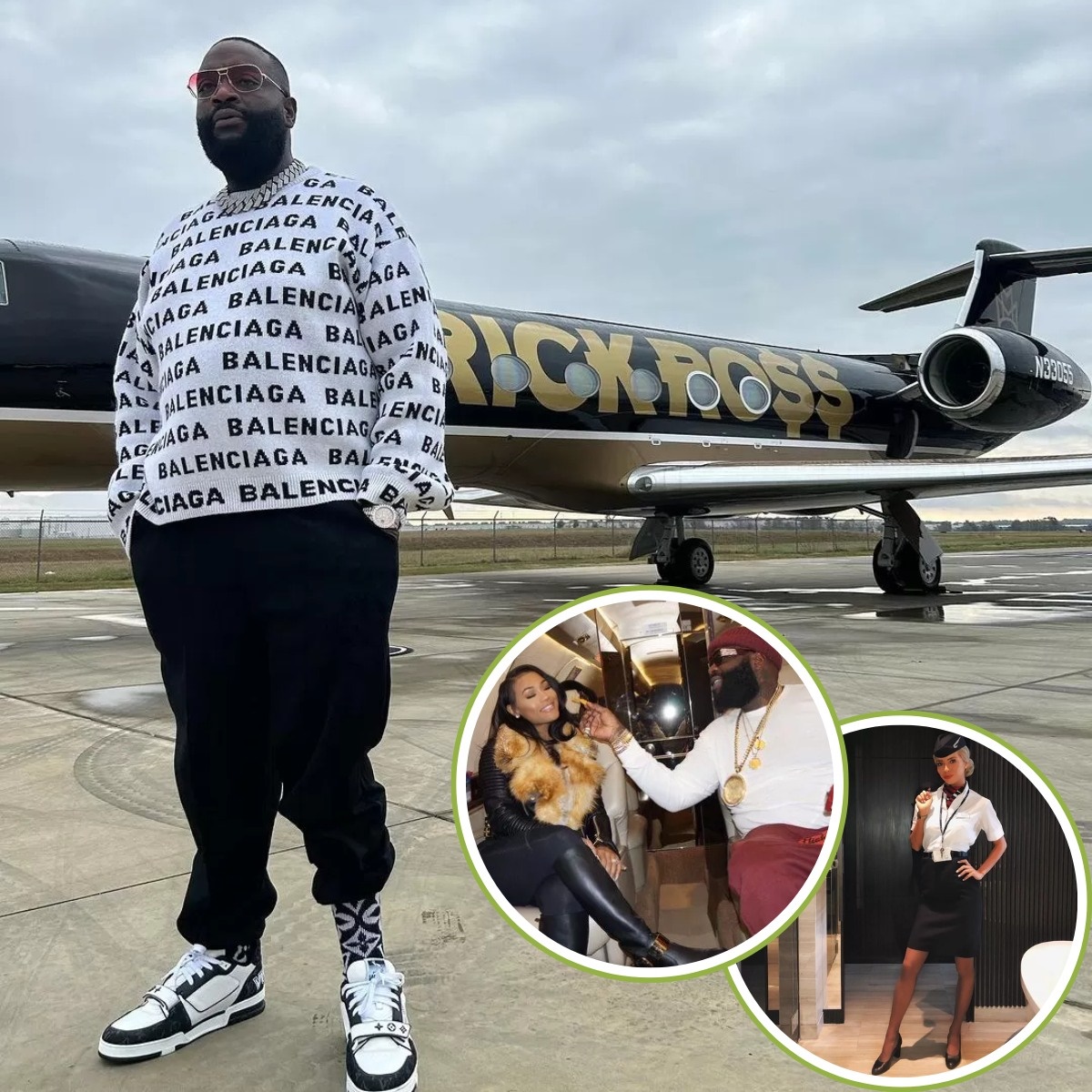 Rick Ross shares the happy photo for the first time in an exclusive ...