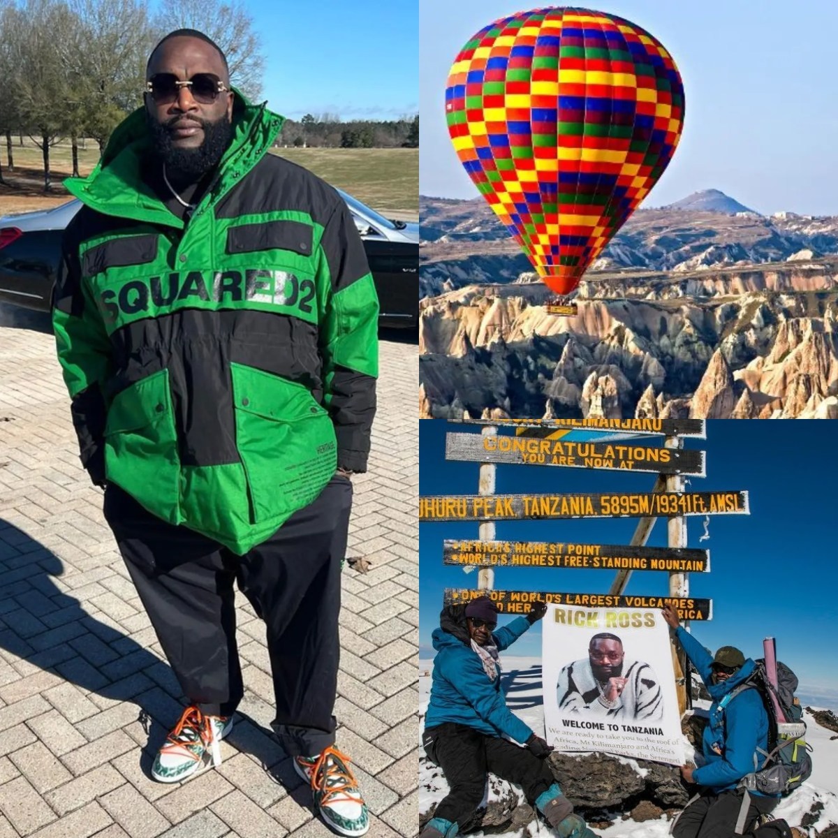 "Rap tycoon" Rick Ross made fans "crazy" when he "spread the news ...