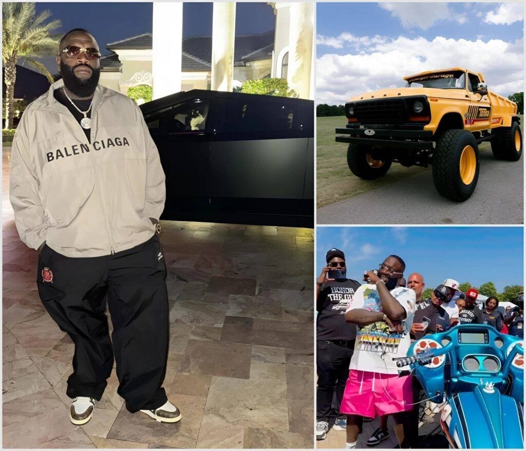 Rick Ross Showcases Hundreds of Eye-Popping Cars at His Georgia Home ...