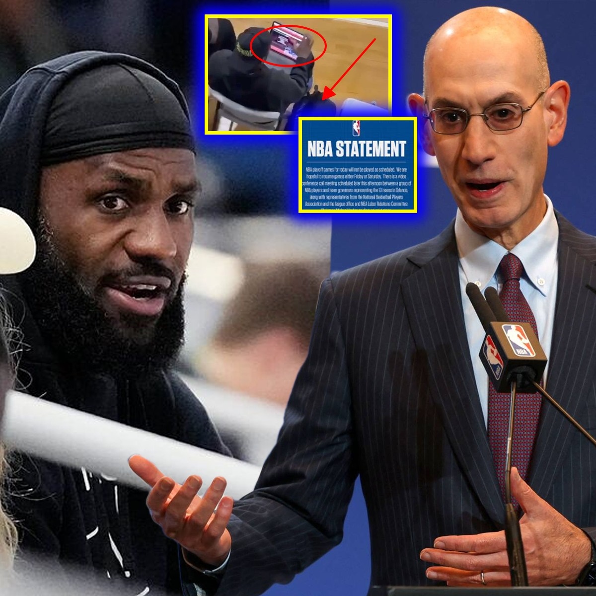 NBA issues verdict after LeBron James’ illegal behavior: Heavy penalty ...