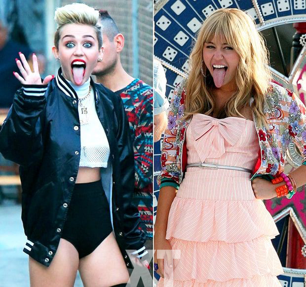 (X) Miley Cyrus shares intense 12-hour work schedule from her teenage ...