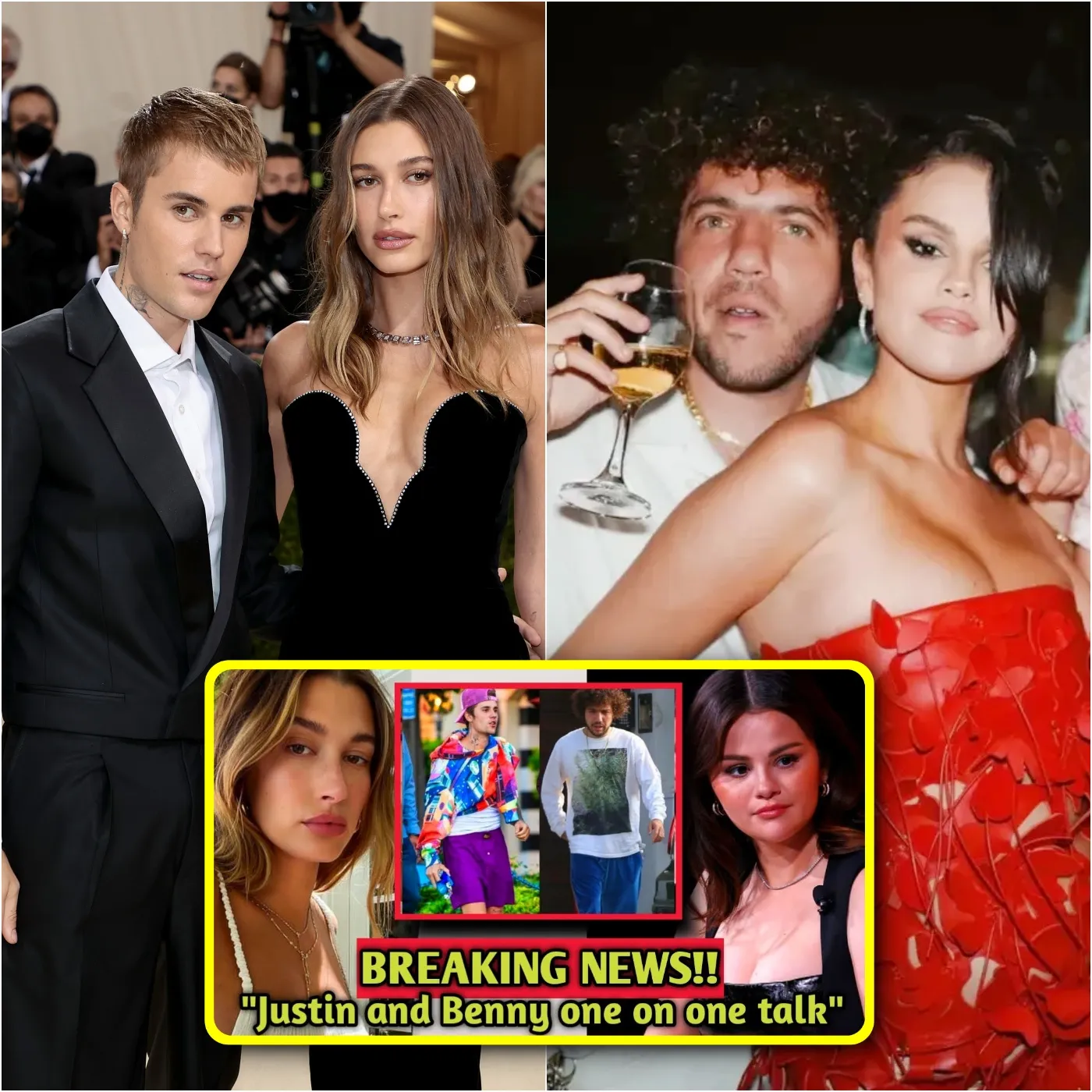 (X) Justin Bieber and Hailey Baldwin: Drifting Apart? Selena Gomez and ...