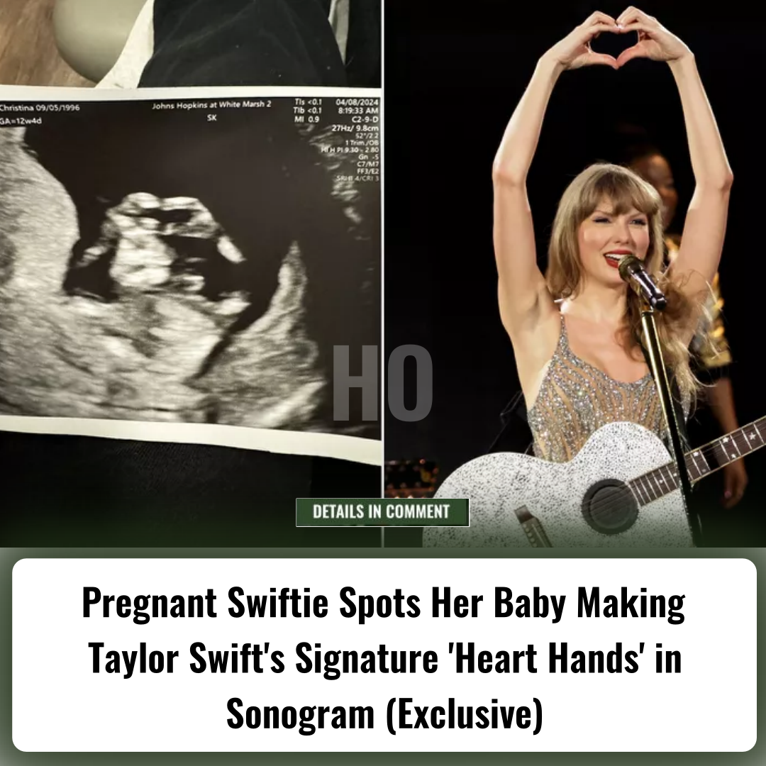 Pregnant Swiftie Spots Her Baby Making Taylor Swift's Signature 'HEART ...