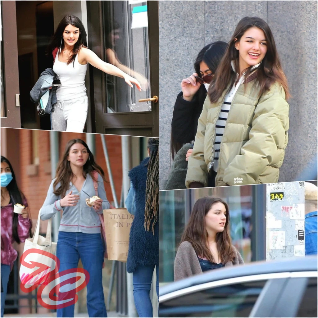 Suri Cruise wears a dress out with friends, causing a stir with her ...