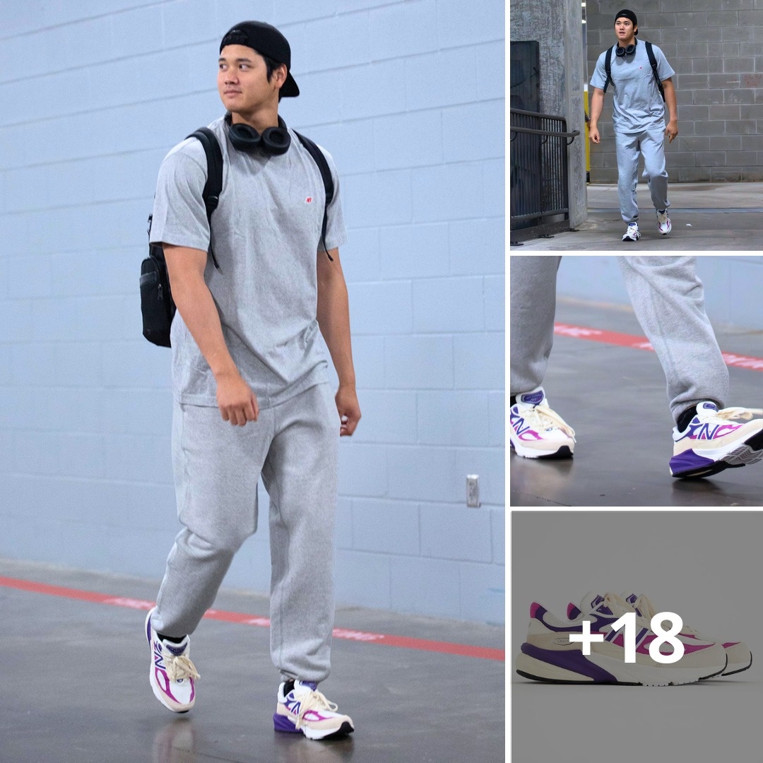 Shohei Ohtani Steps Up His Style: Sporting New Balance 990 Men’s ...