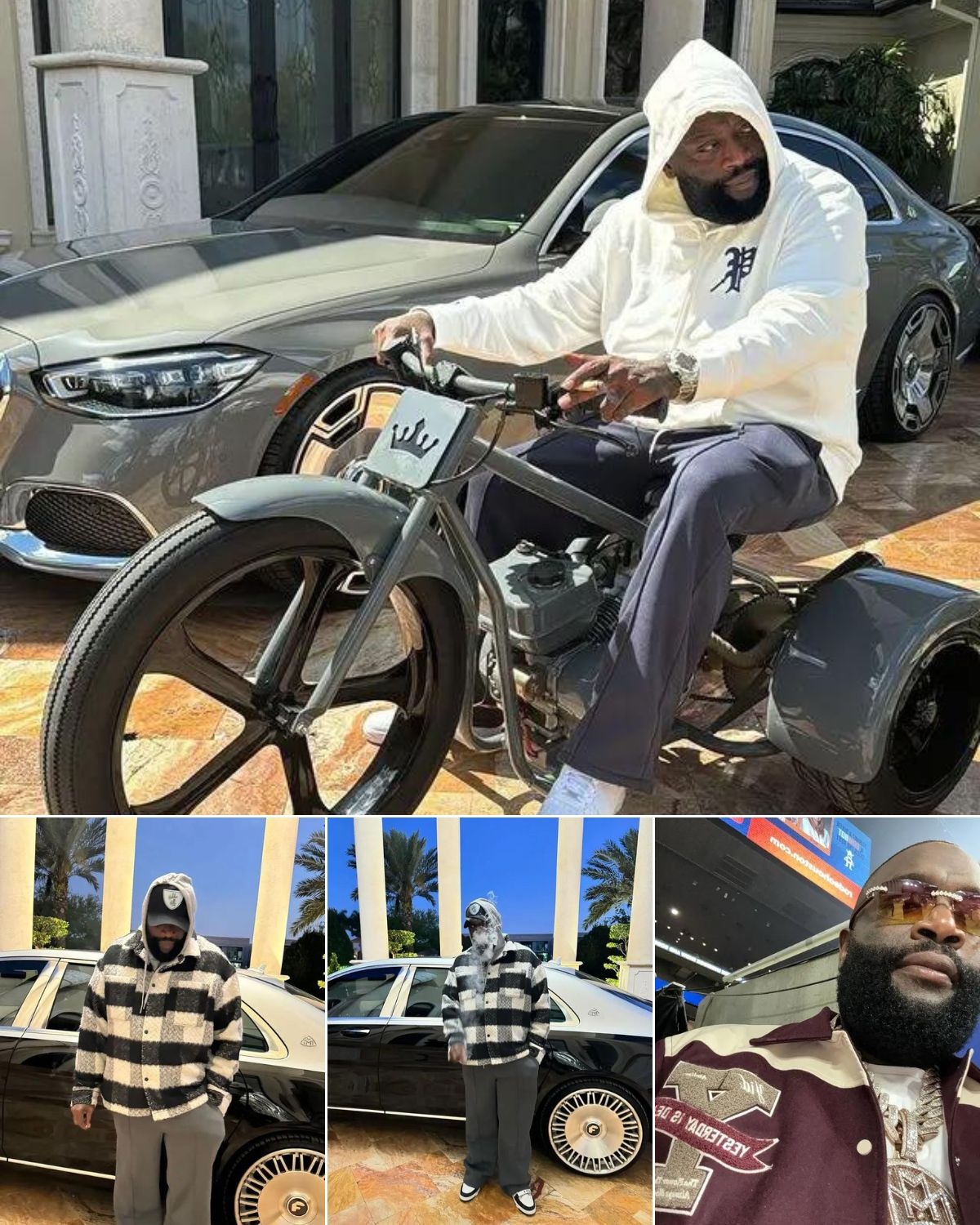 Rick Ross Constructs Extravagant 109-Room Mansion to House His Prized ...