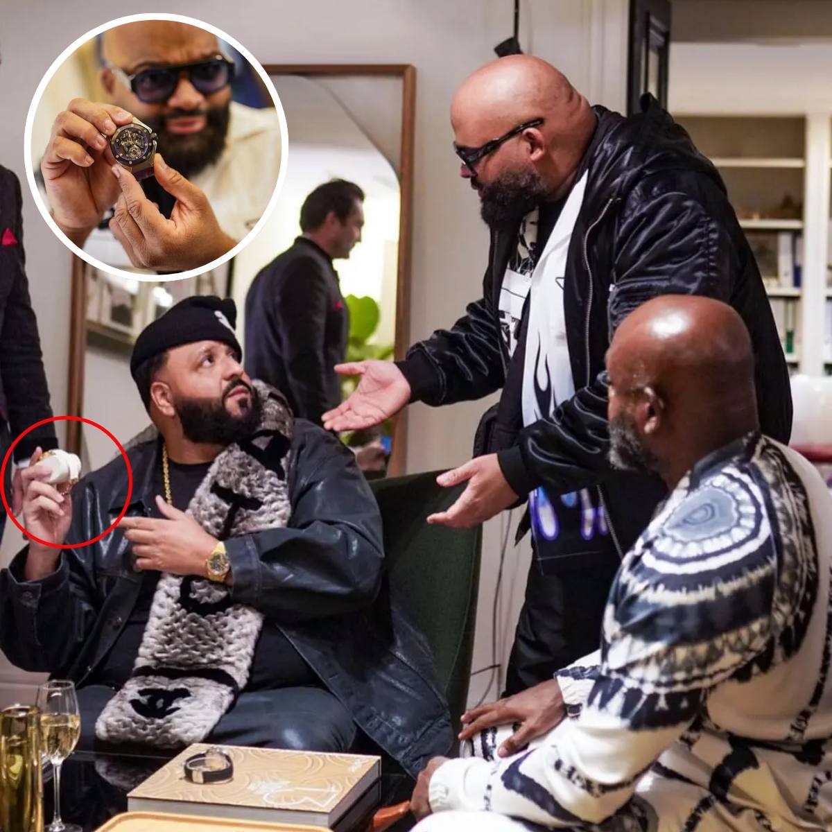 “DJ Khaled Shows Off His Wealth in Paris with Mink Coat, Million Dollar ...