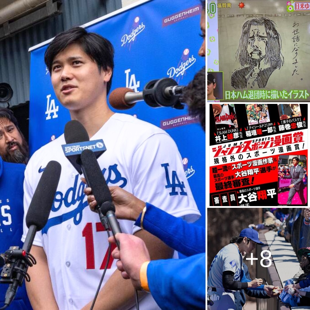 Dodgers Ace Shohei Ohtani Delights Fans with Unveiling of His ...