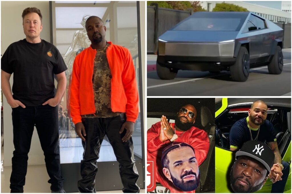 Rick Ross brought home the newly launched Tesla Cybertruck 2024 to ...