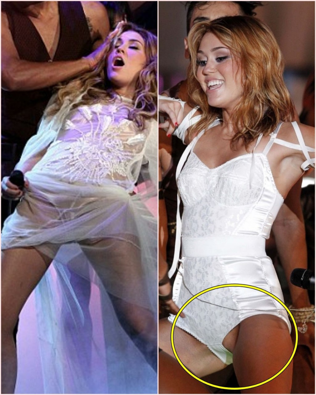 Oh Miley Cyrus performed so enthusiastically that she almost exposed all her sensitive spots - News