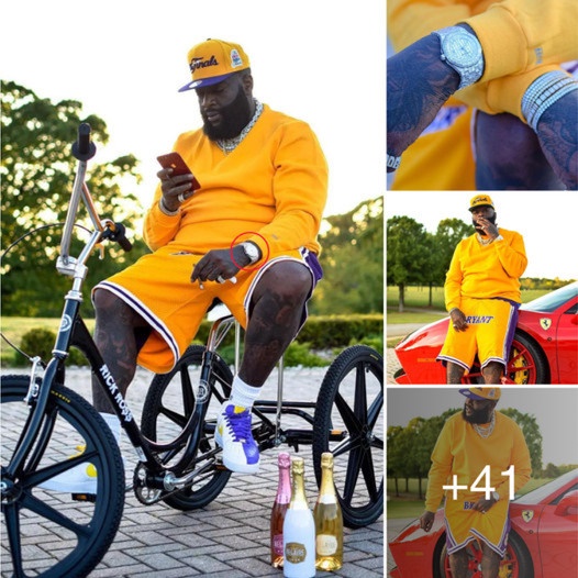 Rick Ross Showcases a 41mm Audemars Piguet Royal Oak in 18k White Gold ...