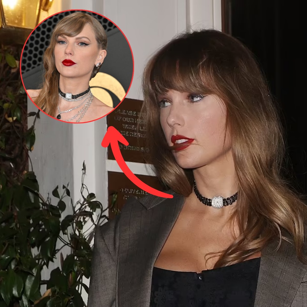 After seeing Taylor Swift wearing the identical clock necklace to the ...