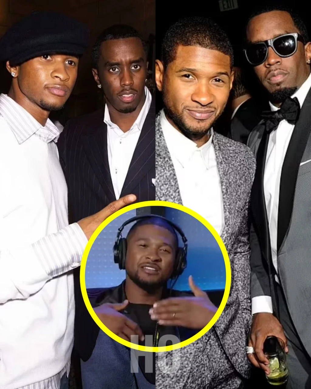 Usher claims he saw some 'very curious things' while living at Diddy's ...