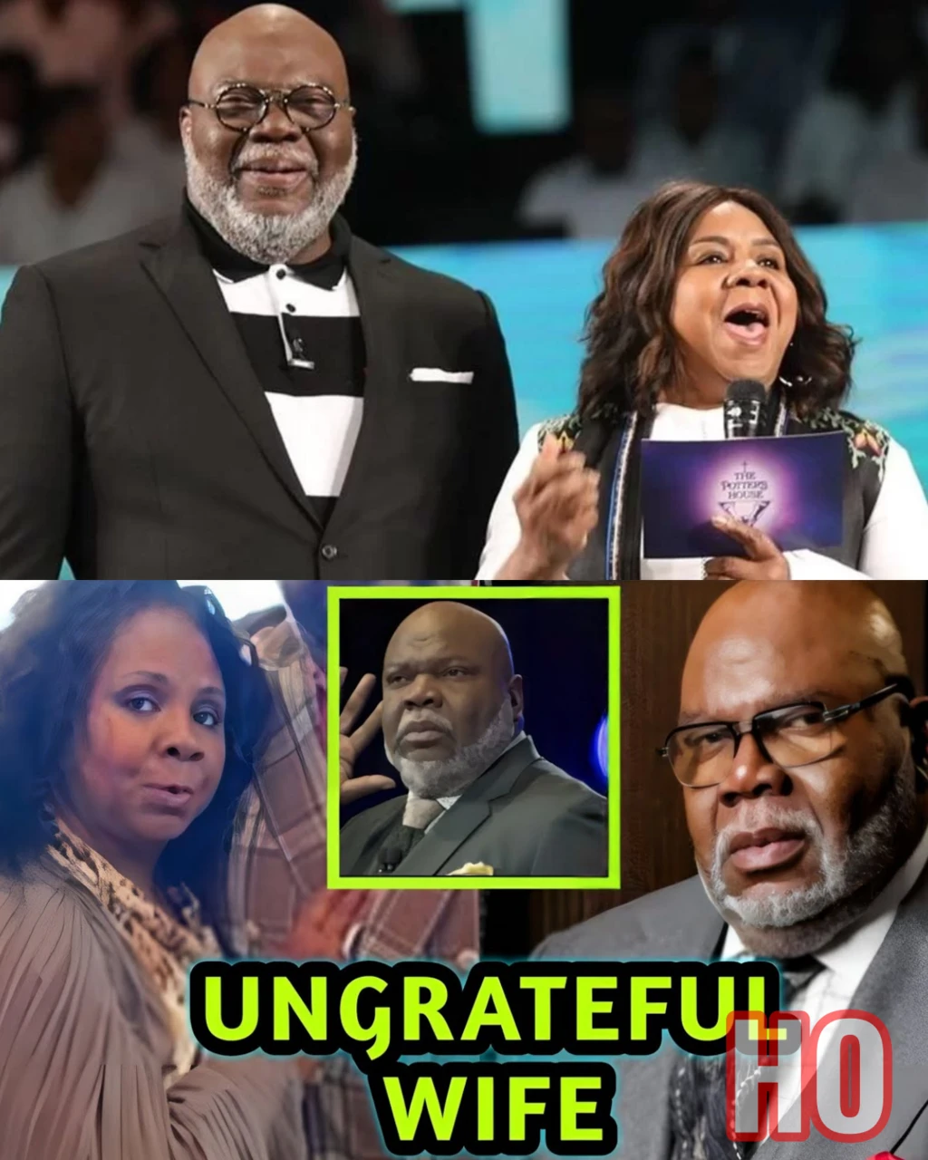 Couple Clash: 'TD Jakes Calls His Wife An Ungrateful Woman Who Speaks ...