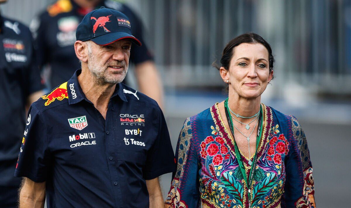 Adrian Newey's wife reveals important information about her husband's ...