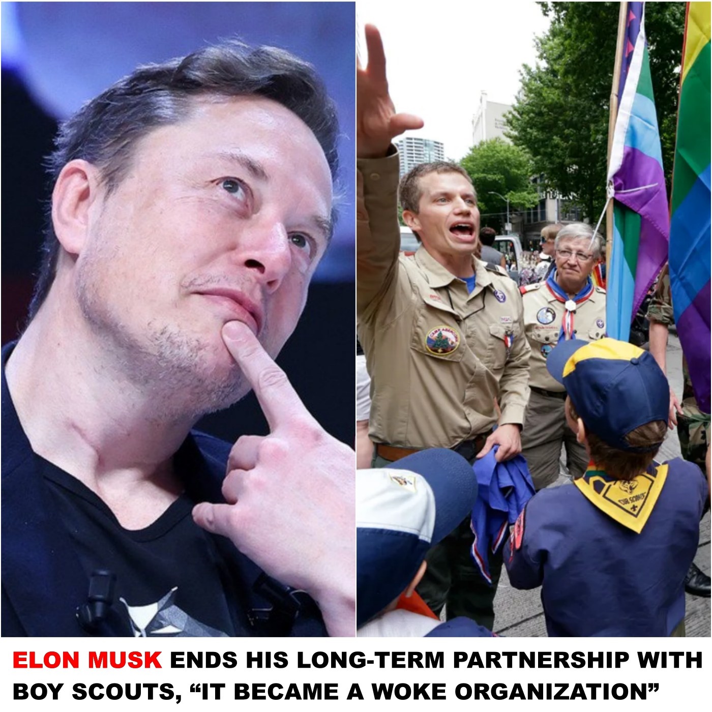 Breaking: Elon Musk Ends His Long-Term Partnership With Boy Scouts, “It ...
