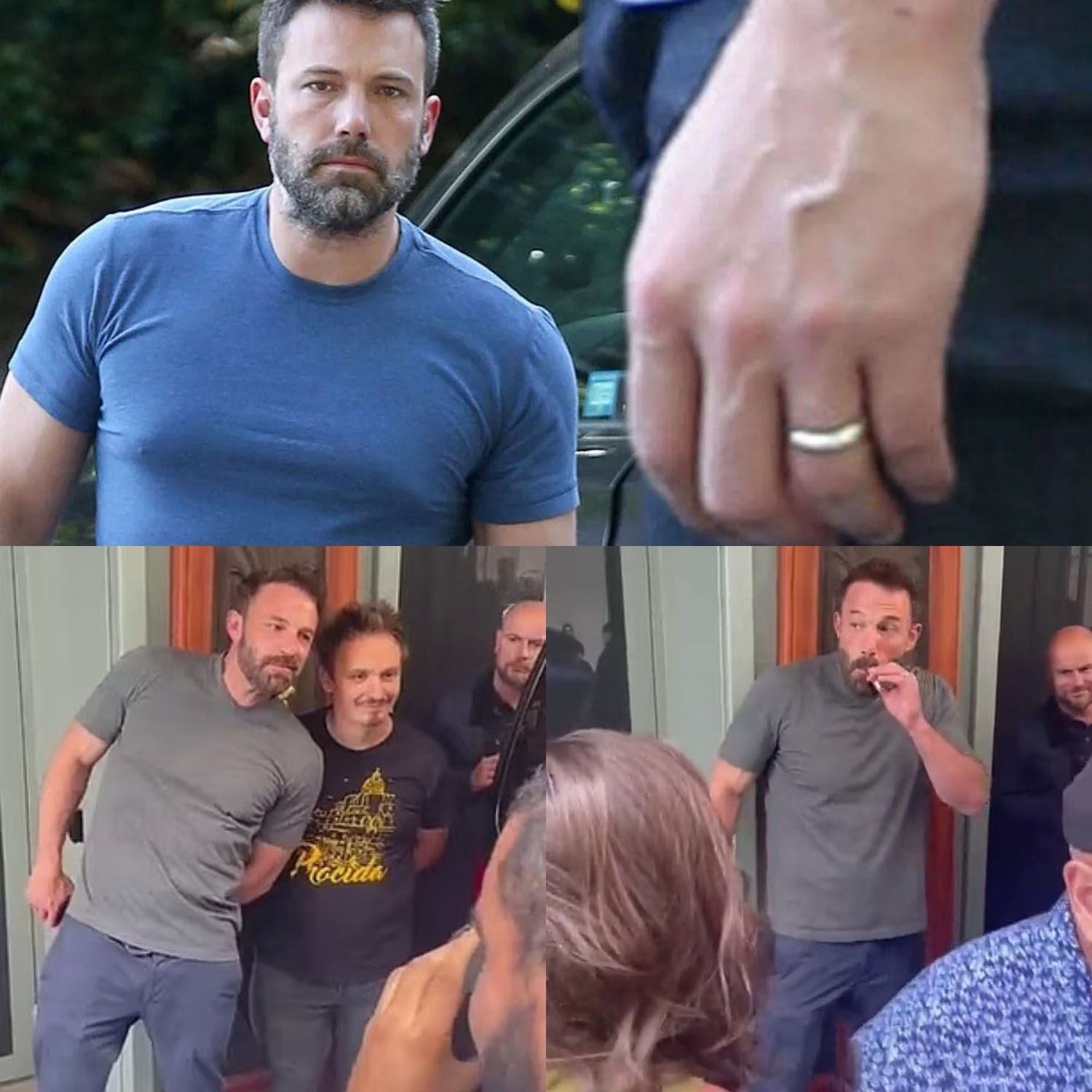 Ben Affleck appears pensive with a cigarette and Jennifer Lopez’s ...