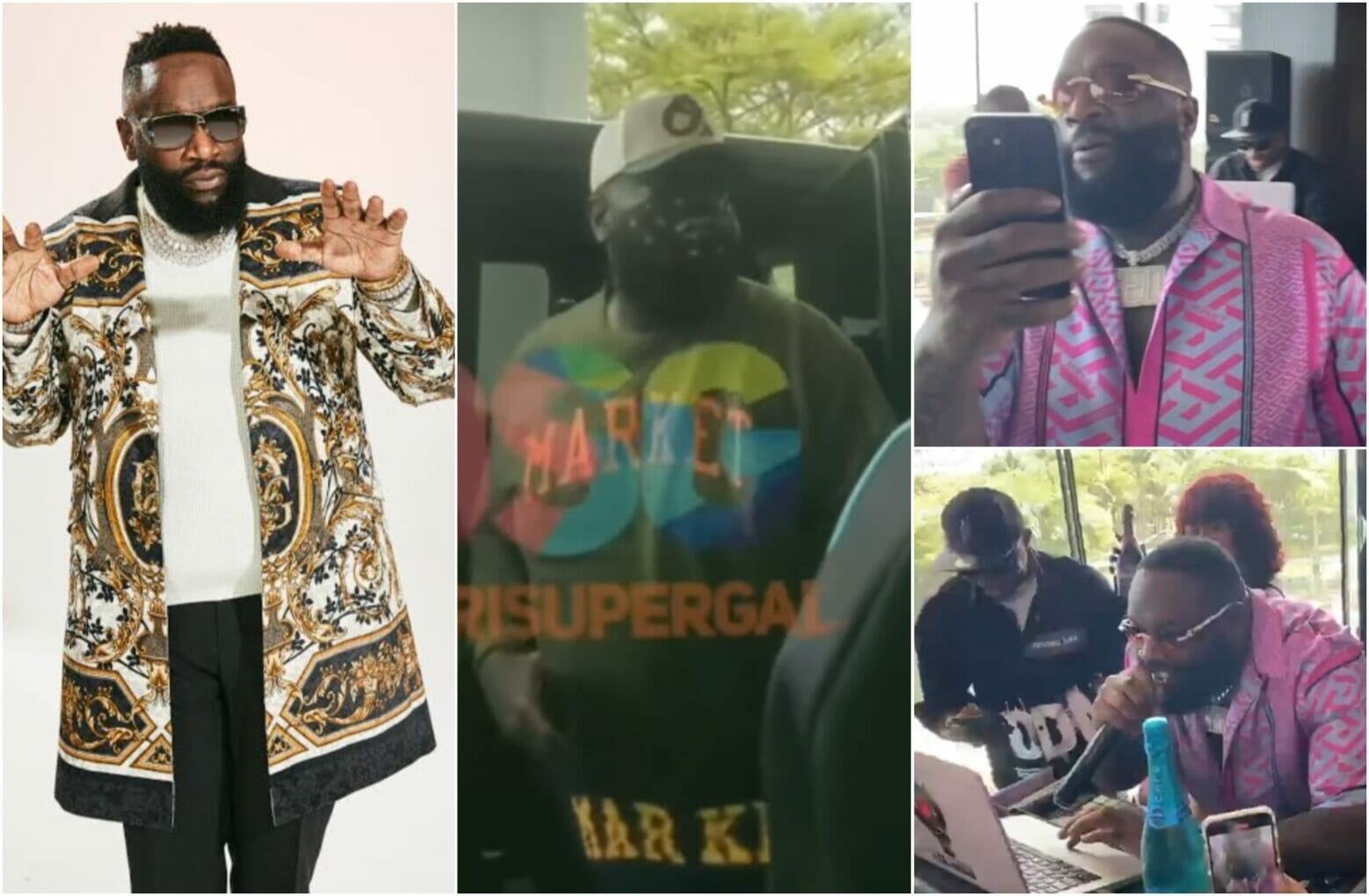 American rapper Rick Ross storms Lagos after 12 years - News