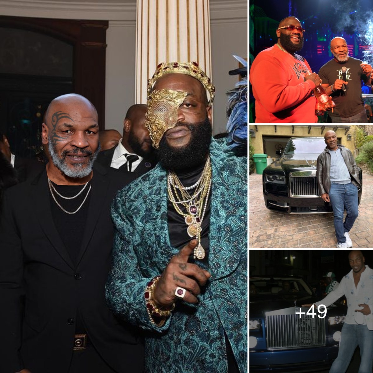 To celebrate his son’s victory in the UFC, Rick Ross surprises Mike ...