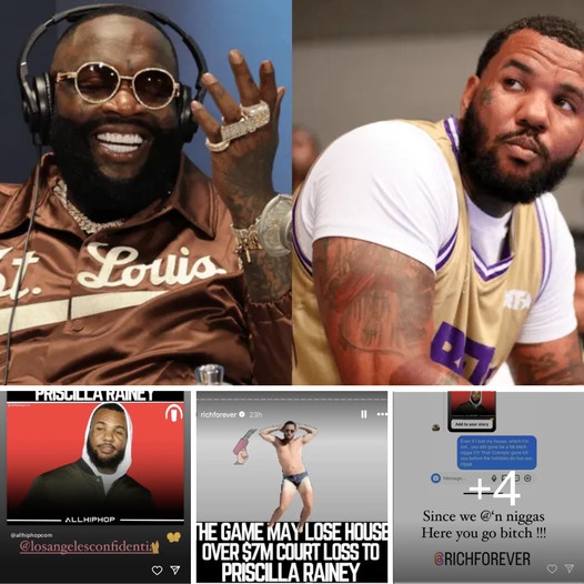 Rick Ross mocks THE GAME amid controversy over his $7 million sexual ...