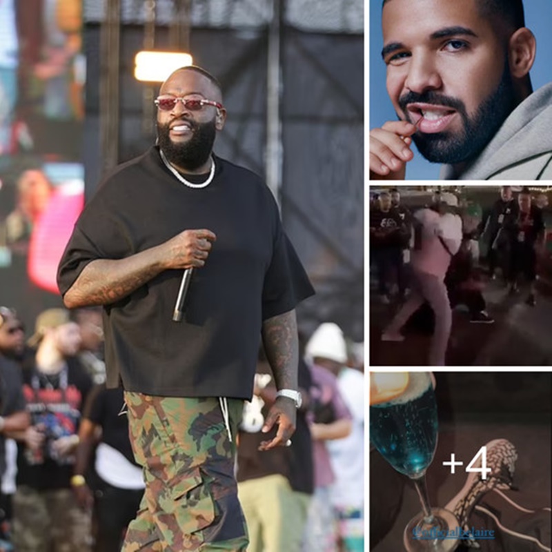 Rick Ross was attacked by angry Drake fans for playing Kendrick Lamar’s ...
