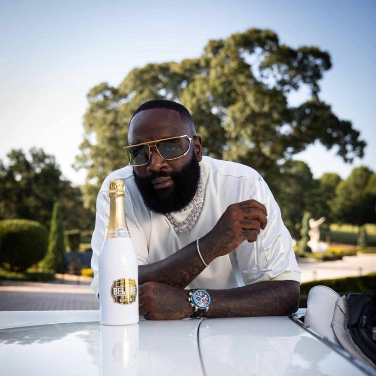 Rick Ross added two black Rolls-Royce Wraiths to his collection after ...