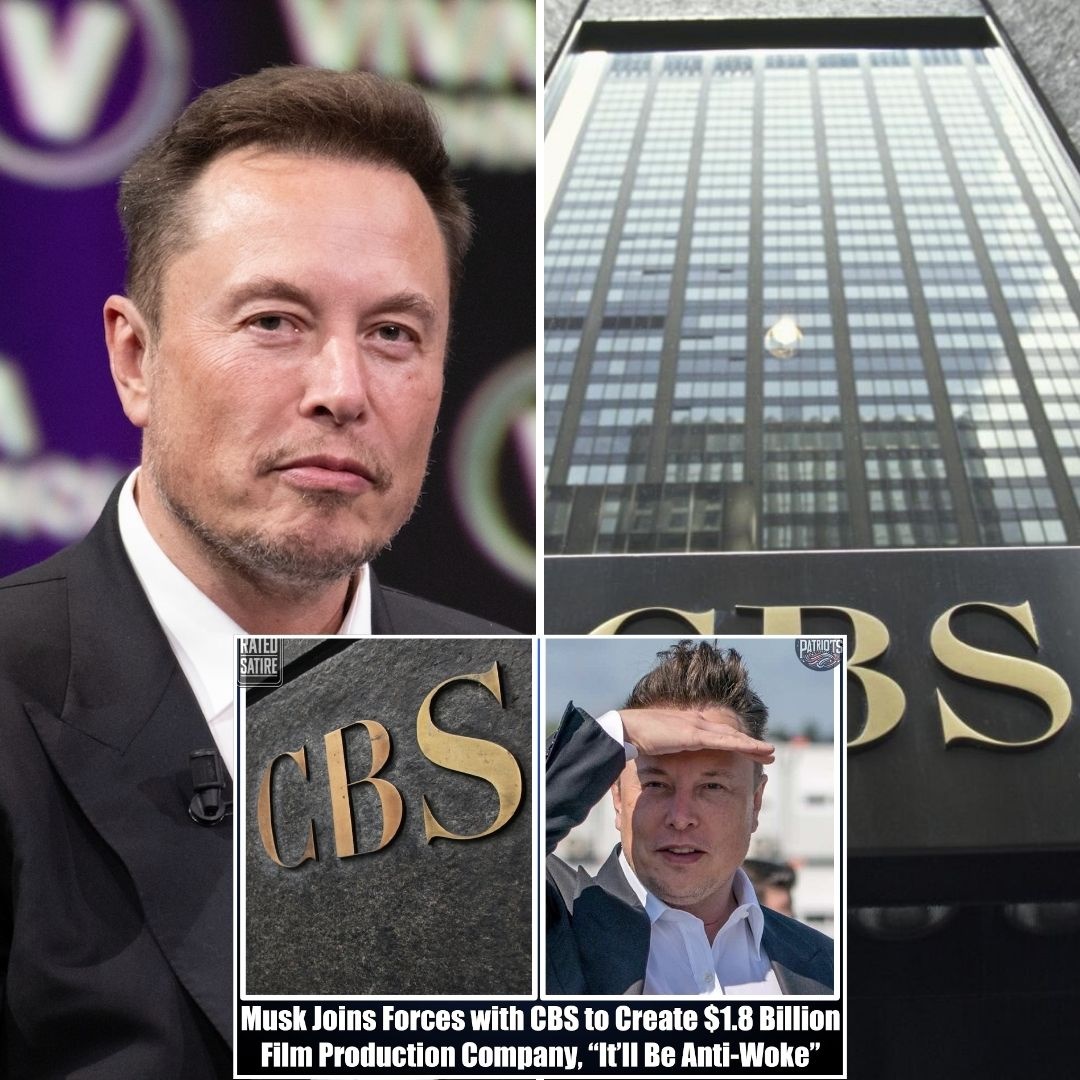 Breaking: Elon Musk Signs a $1.8 Billion Deal With CBS for a Non-Woke ...