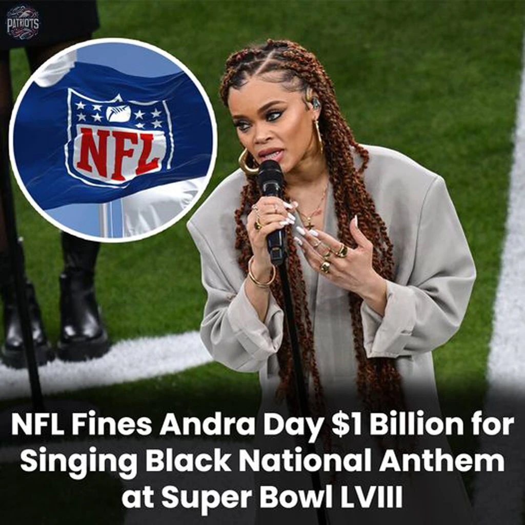 NFL levies a staggering $1 billion fine against Andra Day for her ...