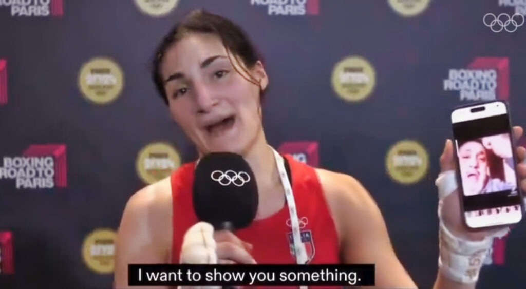 VIDEO: Emotional Clip Surfaces Of Female Italian Boxer Angela Carini ...