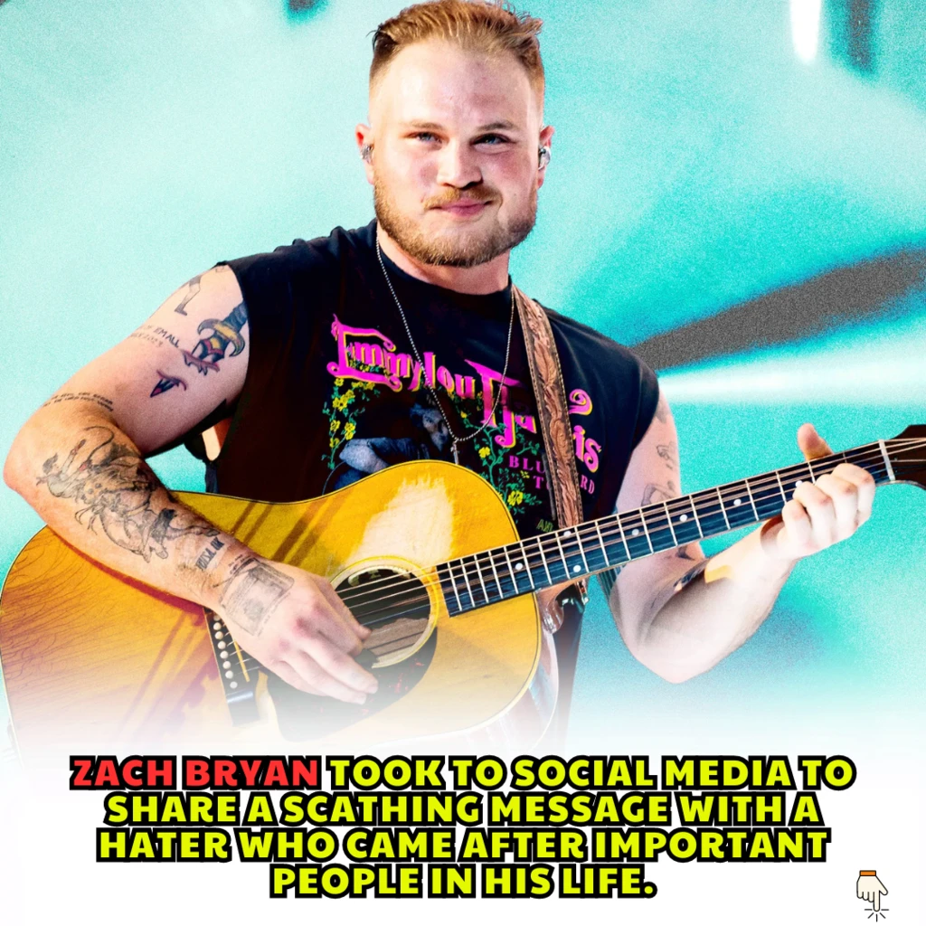 Zach Bryan Claps Back At Hater With Scathing Message. ttmd - News