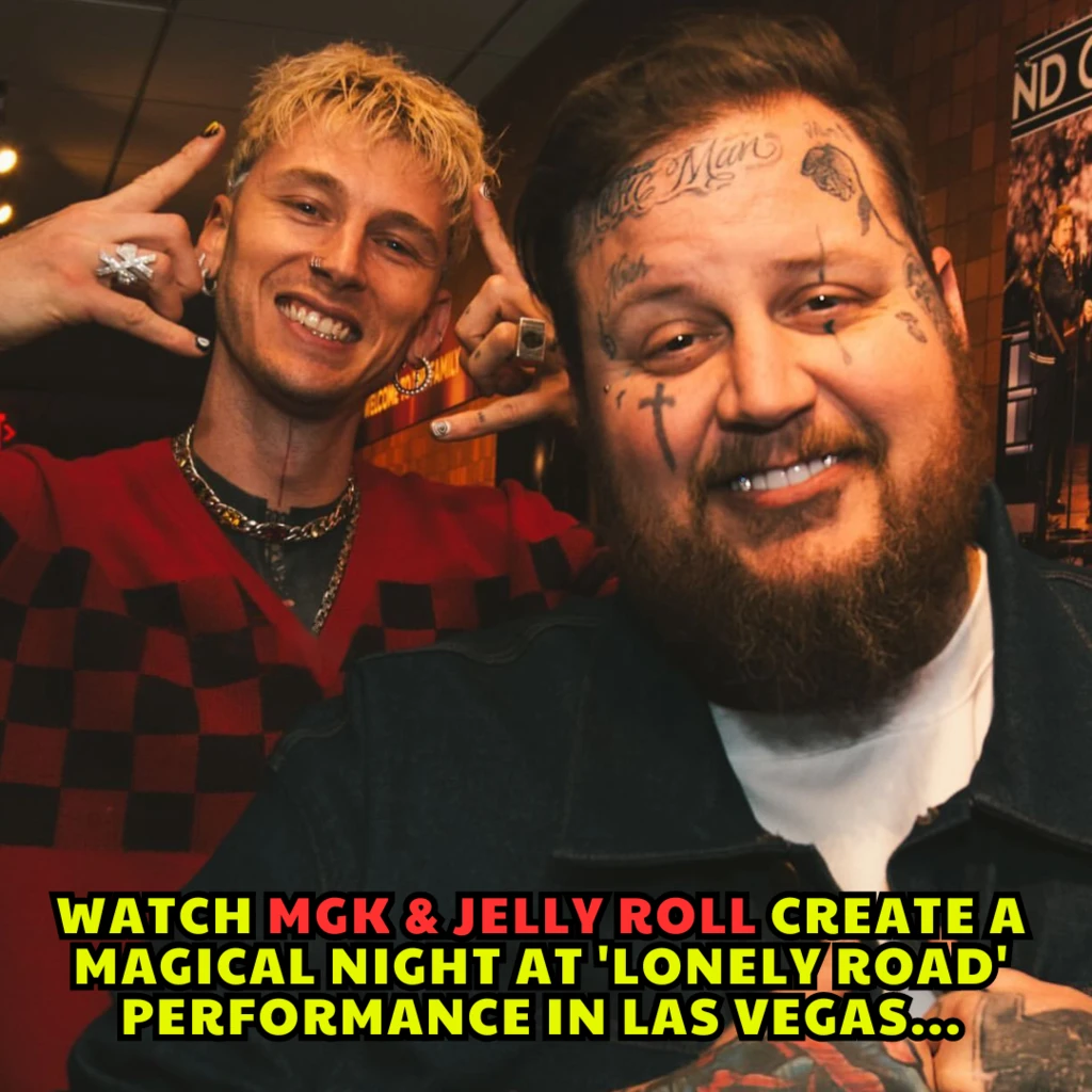 Watch MGK & Jelly Roll Create a Magical Night at 'Lonely Road ...