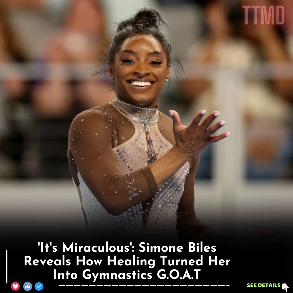 *Simone Biles Reveals How Healing Turned Her Into Gymnastics' GOAT - News