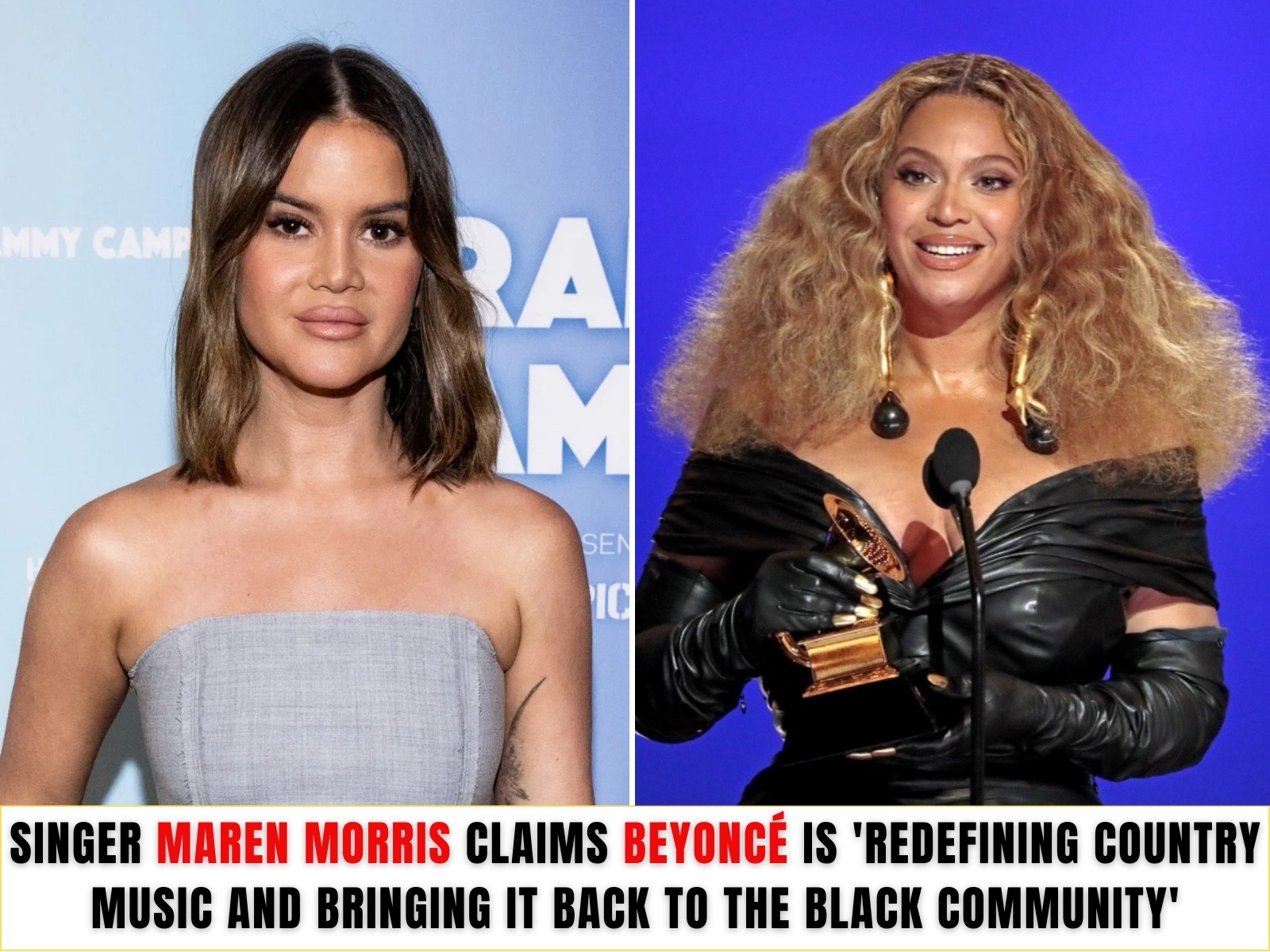 Singer Maren Morris Claims Beyoncé Is ‘Redefining Country Music and ...