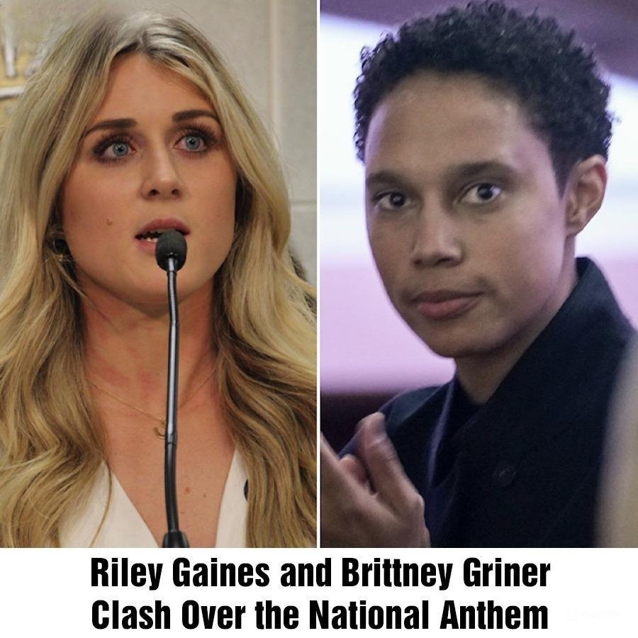 Riley Gaines Slams Basketball Star Brittney Griner for Kneeling During ...
