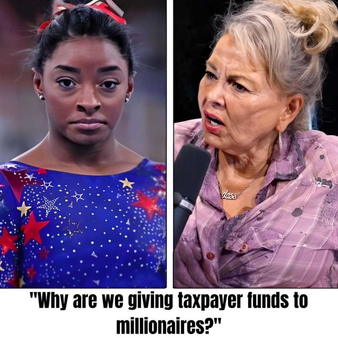 BREAKING: Roseanne Barr ‘goes mad’ as Simone Biles, worth $14 million ...